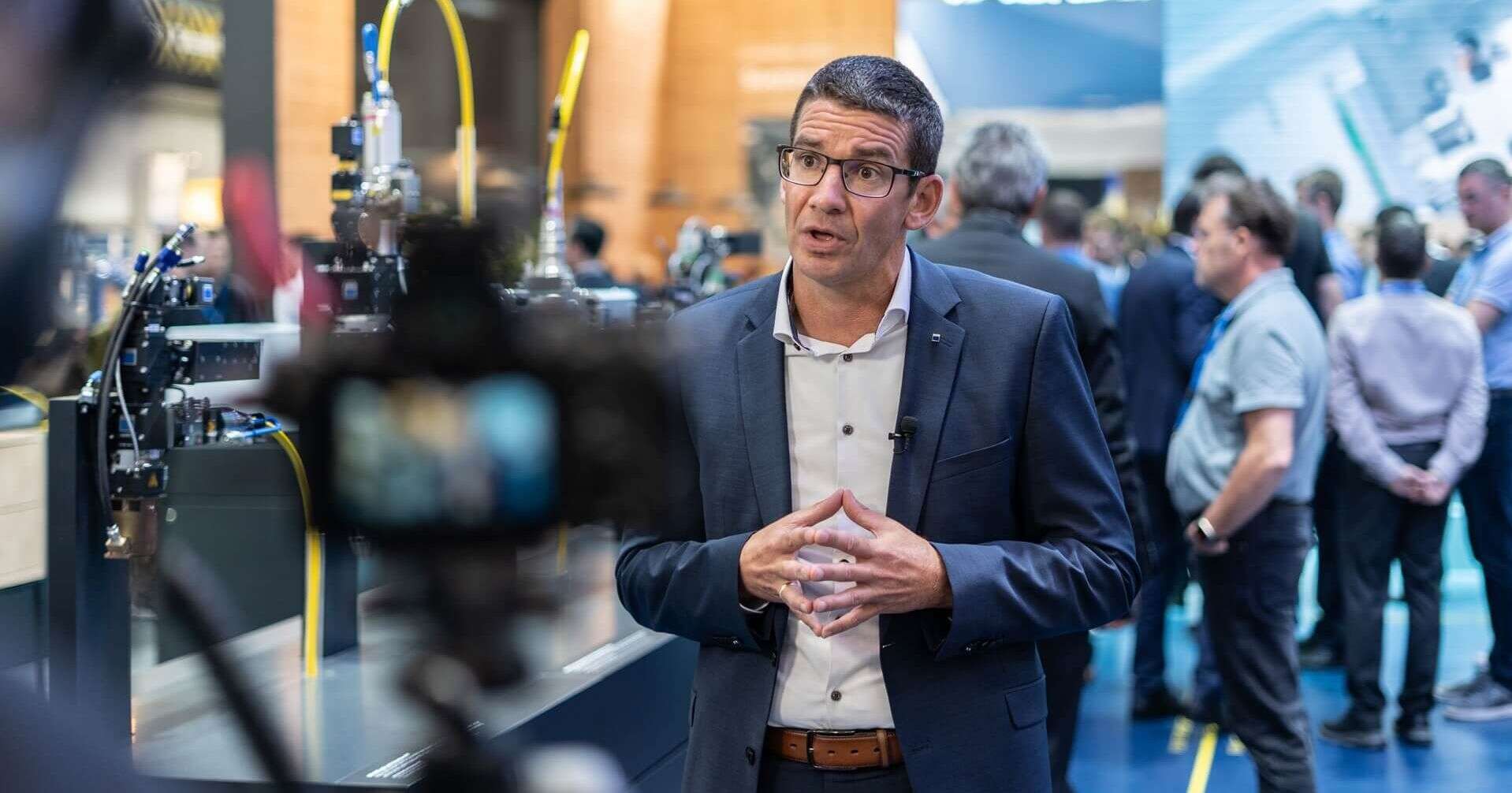 LASER trade fair: Hagen Zimer on TRUMPF innovations in laser technology ...