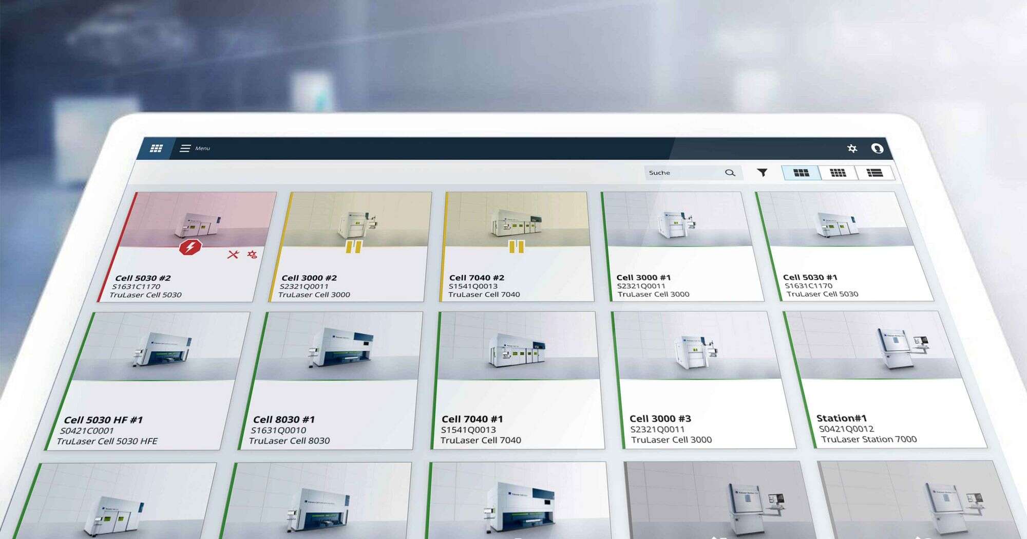 Smart View for lasers and laser systems | TRUMPF