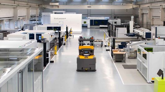 Oseon - production control for sheet metal processors | TRUMPF